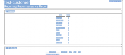 Recon-ng – advanced reconnaissance framework – The Security Blogger