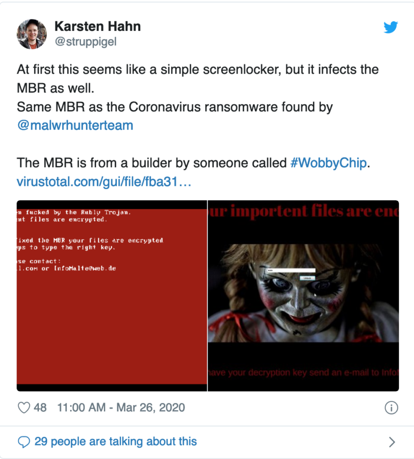 There’s now COVID-19 malware that will wipe your PC and rewrite your ...