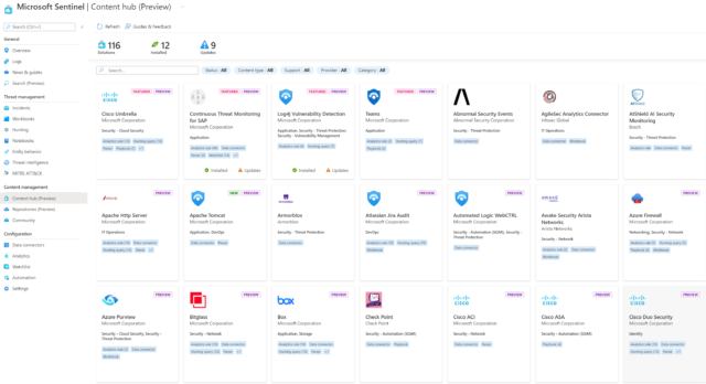 Microsoft Sentinel First Look – XDR SIEM SOAR 101 – The Security Blogger