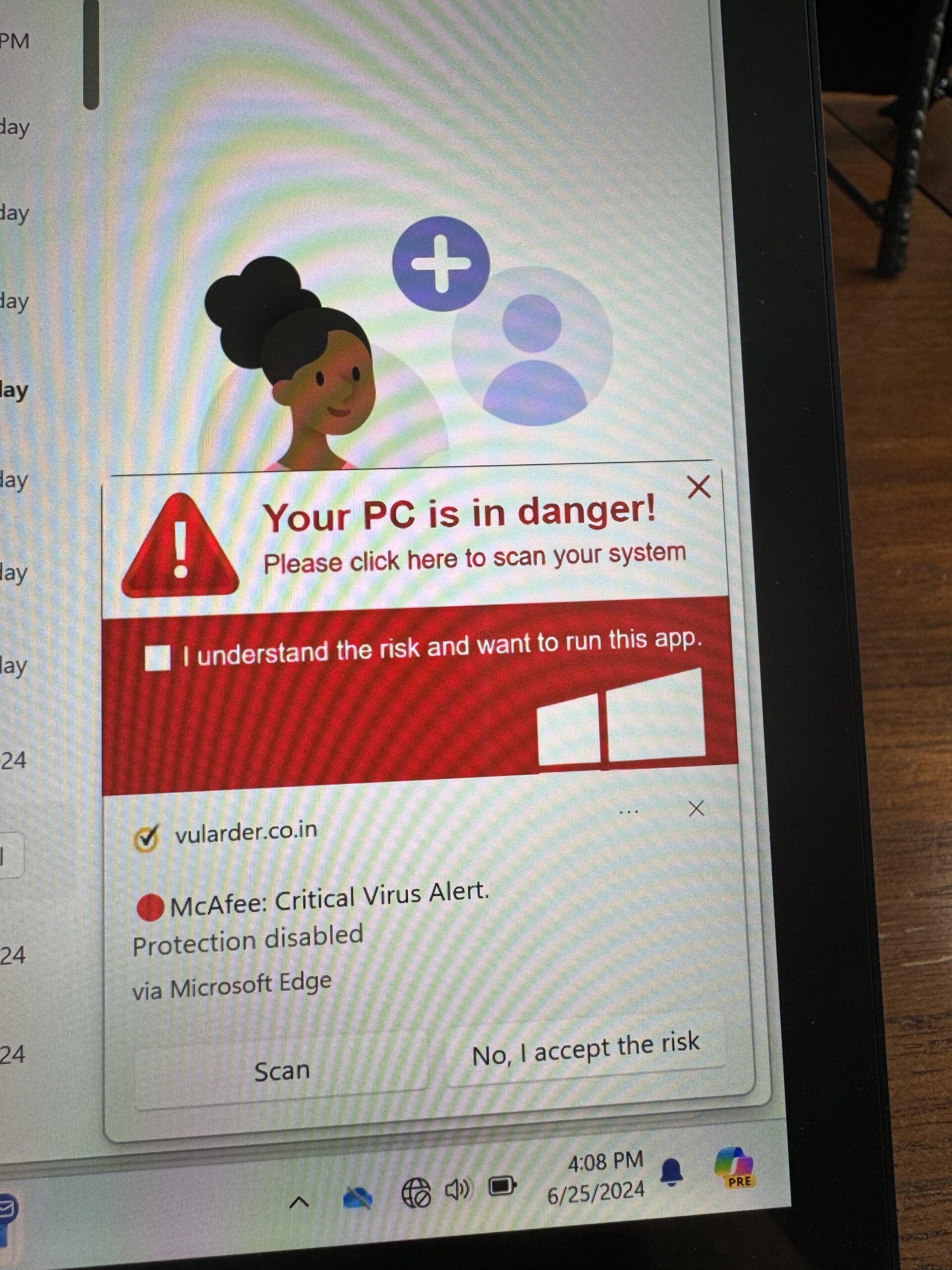 Virus alert scam … don’t believe the popups – The Security Blogger